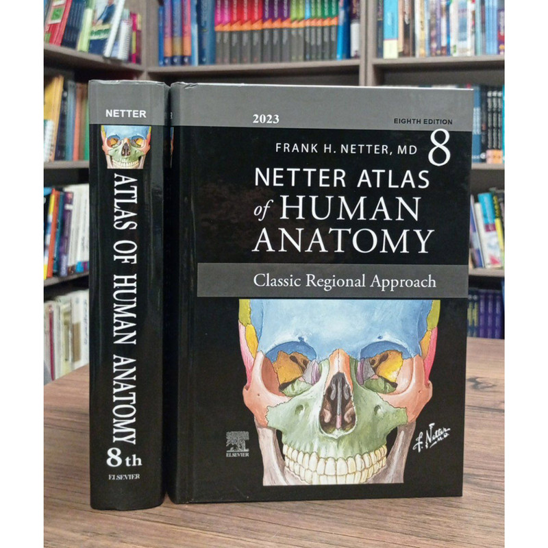 قیمت و خرید کتاب Netter Atlas of Human Anatomy 8th Edition اثر Frank ...