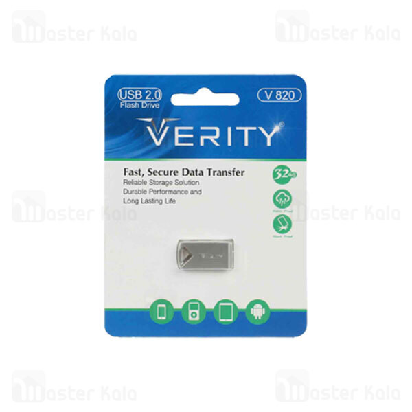 قیمت و خرید فلش مموری وریتی مدل V820 USB2.0 ظرفیت 32 گیگابایت بسته 5 عددی