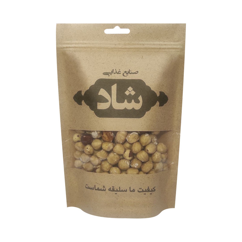 قیمت و خرید مغز فندق شور صنایع غذایی شاد - 50 گرم