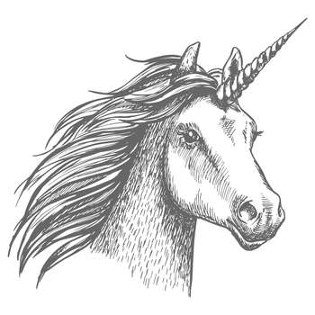 قیمت و خرید استیکر پارچه و لباس مدل dtf طرح یونیکورن کد H20.310 مجموعه 3 عددی