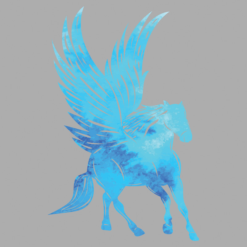 قیمت و خرید استیکر پارچه و لباس مدل dtf طرح یونیکورن کد H20.1027 مجموعه ...