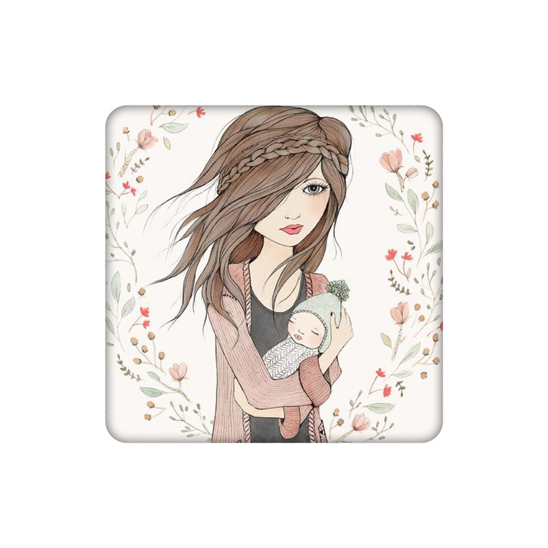 قیمت و خرید زیرلیوانی طرح دختر رویایی کد 5160747