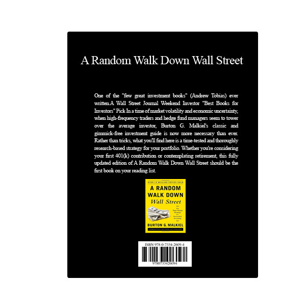 قیمت و خرید کتاب A Random Walk Down Wall Street اثر Burton G. Malkiel ...