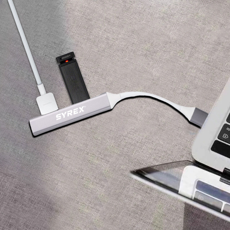 قیمت و خرید هاب 4 پورت USB0.3 سایرکس مدل SX-CU9003