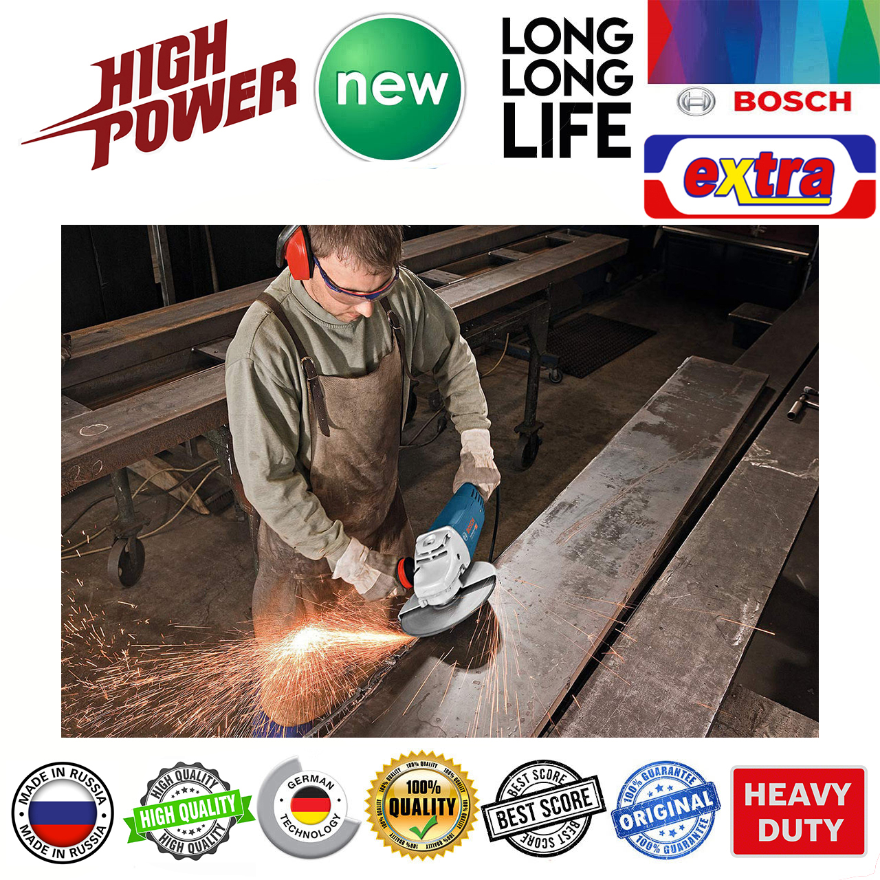 قیمت و مشخصات فرز سنگبری بوش مدل 2400W - زیراکو