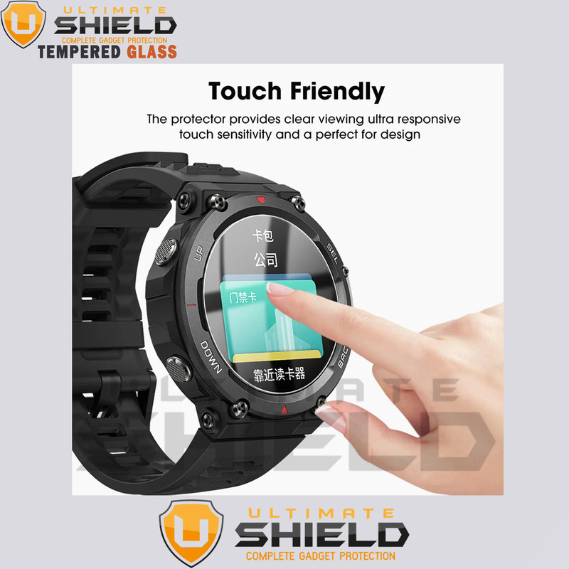 قیمت و خرید محافظ صفحه نمایش شیشه‌ای آلتیمیت شیلد مدل SH-UL مناسب برای ساعت هوشمند هپی تاچ K59 ...