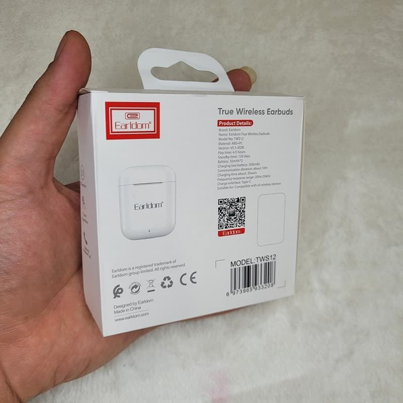 قیمت و خرید هندزفری بلوتوثی ارلدام مدل tws12