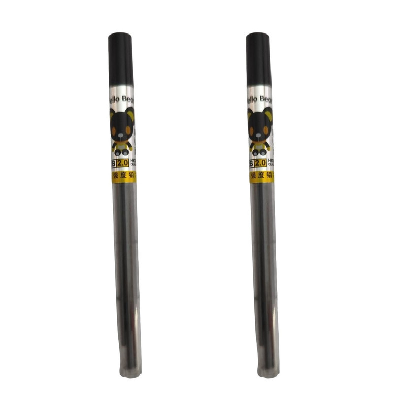 قیمت و خرید نوک مداد نوکی 2 میلی متری مدل yd-820-2b کد 007 بسته 2 عددی