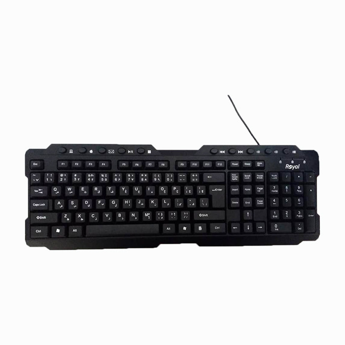 قیمت و خرید کیبورد رویال مدل R-K155
