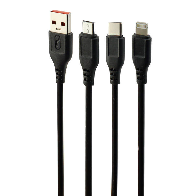 قیمت و خرید کابل تبدیل Usb به لایتنینگ Microusb Usb C اسکای دلفین مدل