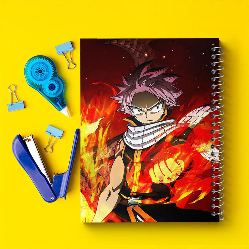 قیمت و خرید دفتر نقاشی 50 برگ خندالو مدل ناتسو انیمه فری تیل Fairy Tail