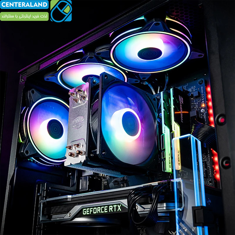 قیمت و خرید سیستم خنک کننده بادی کولر مستر مدل Blizzard T400i RGB 1700