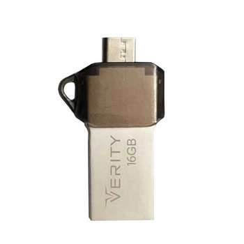 قیمت و خرید فلش مموری OTG وریتی مدل O509 ظرفیت 16 گیگابایت