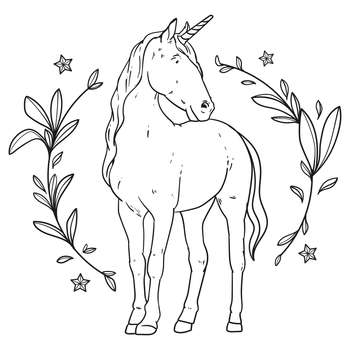 قیمت و خرید استیکر پارچه و لباس مدل dtf طرح یونیکورن کد H20.1093 مجموعه 3 عددی