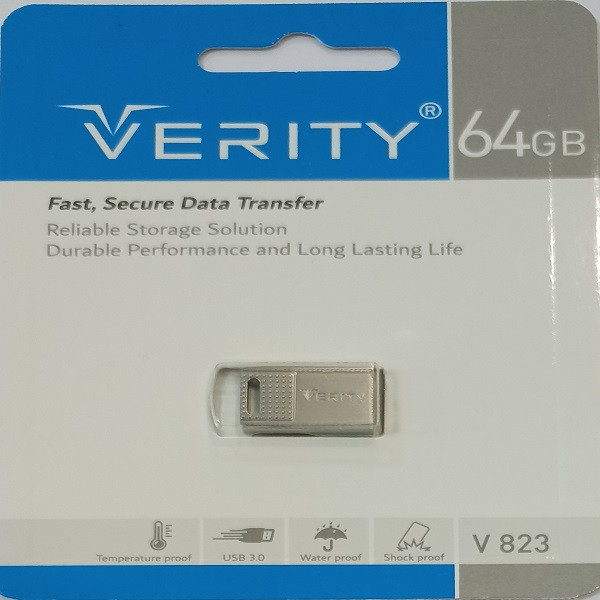 قیمت و خرید فلش مموری وریتی مدل V823 USB3.0 ظرفیت 64 گیگابایت