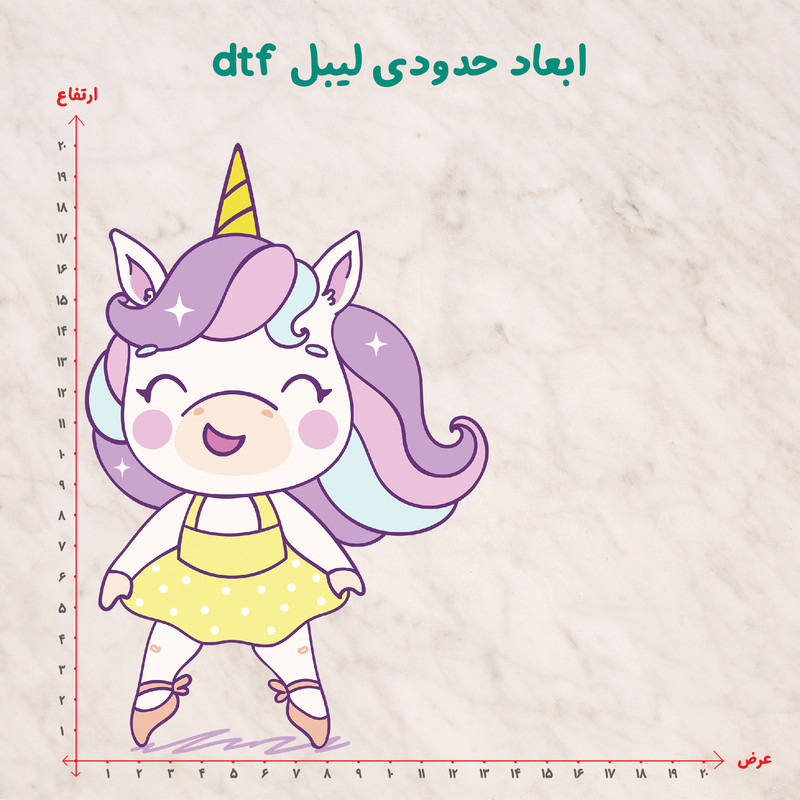 قیمت و خرید استیکر پارچه و لباس مدل dtf طرح یونیکورن کد H20.858 مجموعه 3 عددی