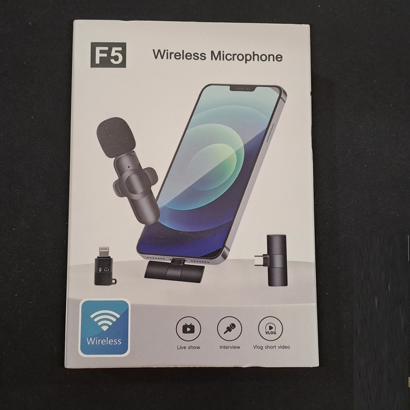 قیمت و خرید میکروفن بی سیم مدل F5 CLEAR TIMBRE