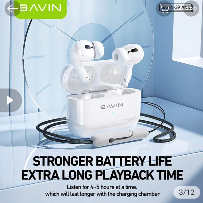 قیمت و خرید هندزفری بلوتوثی باوین مدل 39 bavin