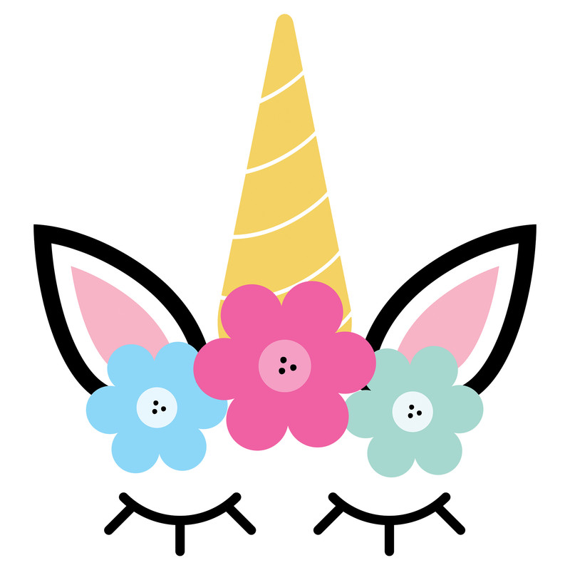 قیمت و خرید استیکر پارچه و لباس مدل dtf طرح یونیکورن کد H15.21 مجموعه 12 عددی