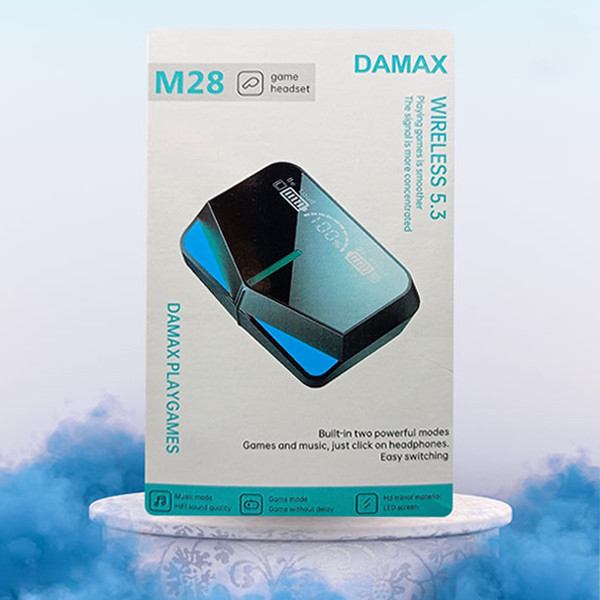 قیمت و خرید هدفون بلوتوثی مدل DAMAX M28 Series:A V5.3
