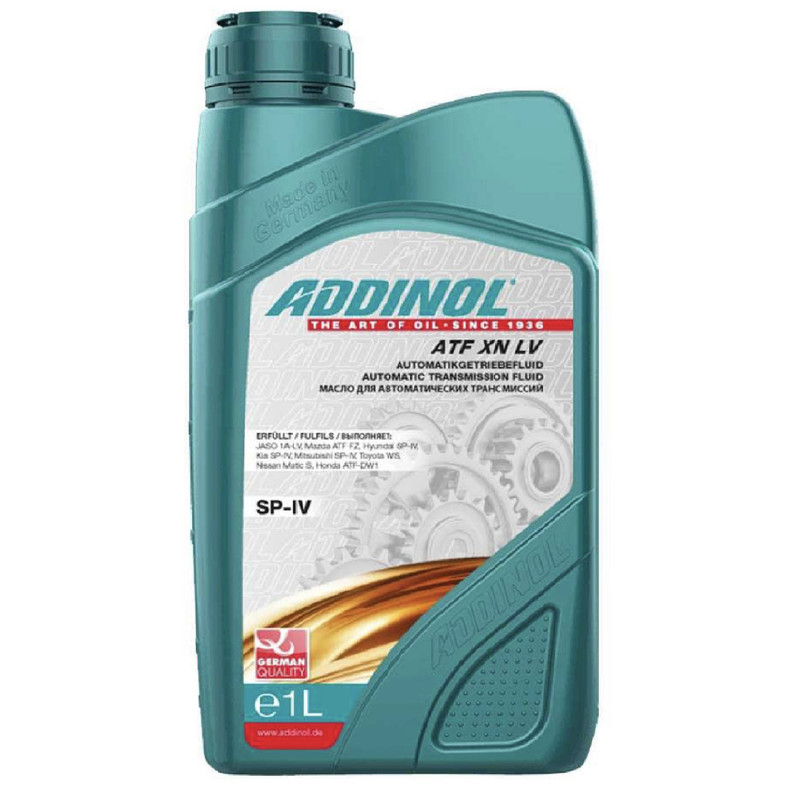 قیمت و خرید روغن گیربکس آدینول مدل ATF XN LV حجم 1000 میلی لیتر