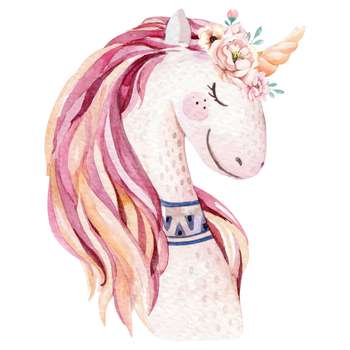 مشخصات، قیمت و خرید استیکر پارچه و لباس مدل dtf طرح یونیکورن کد H20.483 مجموعه 3 عددی | دیجی‌کالا