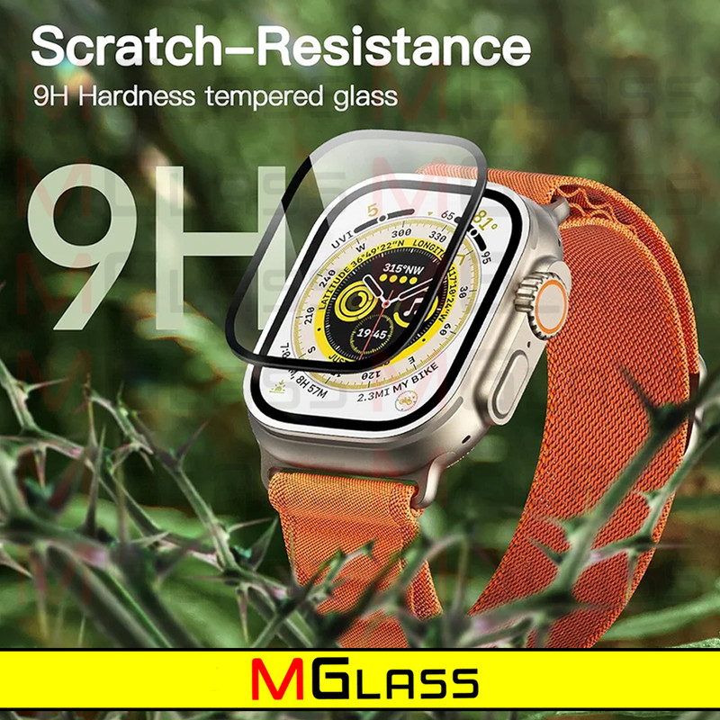 قیمت و خرید محافظ صفحه نمایش شیشه‌ای ام‌گلس مدل SH-FULL-MG مناسب برای ساعت هوشمند ویرفیت HK8 pro ...