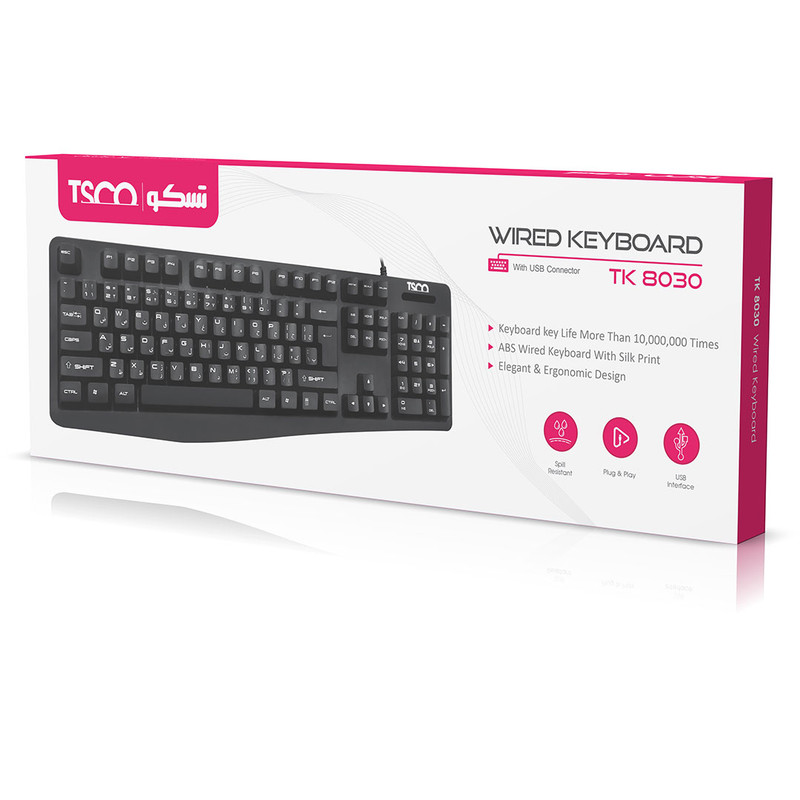 قیمت و خرید کیبورد تسکو مدل TK 8030/KB1806