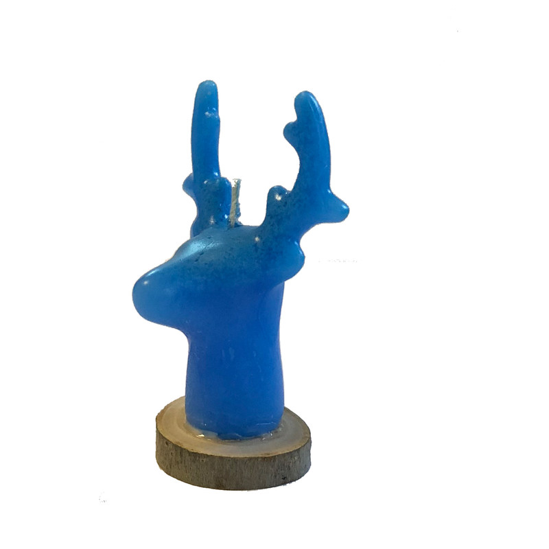 قیمت و خرید شمع مدل گوزن پایه چوبی