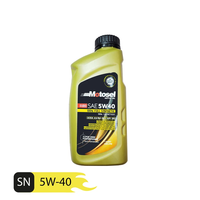 ️⭐️ قیمت و خرید روغن موتور خودرو موتوسل مدل 5W40 SN حجم 1 لیتر