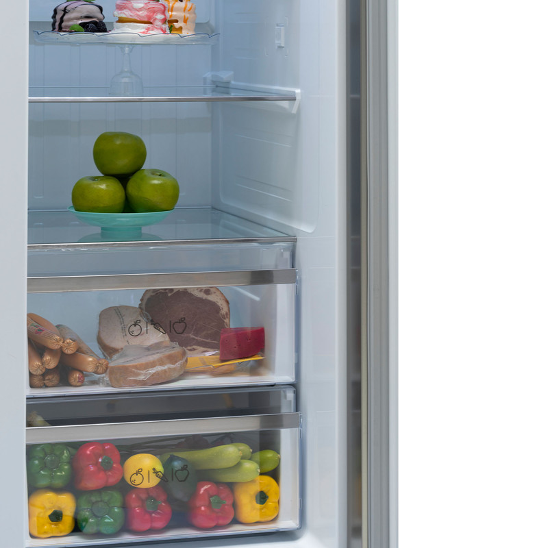 قیمت و خرید یخچال و فریزر ساید بای ساید 27 فوت اسنوا مدل SN8-2261SS