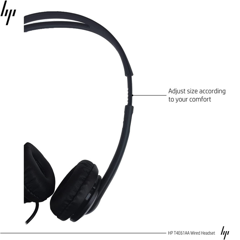 قیمت و خرید هدست سیمی اچ‌پی مدل T1A66AA