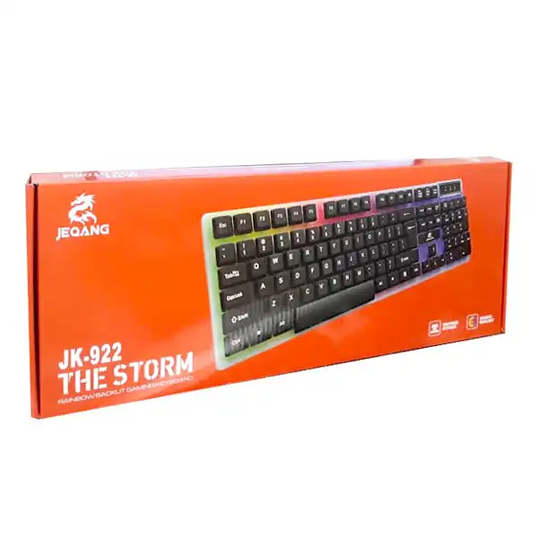 ⭐️ خرید اینترنتی کیبورد مخصوص بازی جکنگ مدل JK-922 The Storm (1404) - دیگسون ⭐️