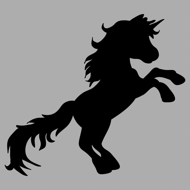 قیمت و خرید استیکر پارچه و لباس مدل dtf طرح یونیکورن کد H20.1219 مجموعه 3 عددی