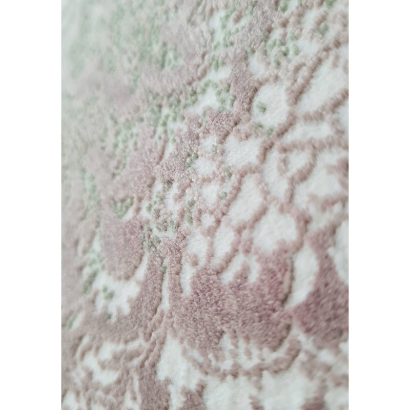 قیمت و خرید فرش ماشینی افرند کد B.2291 زمینه نقره ای