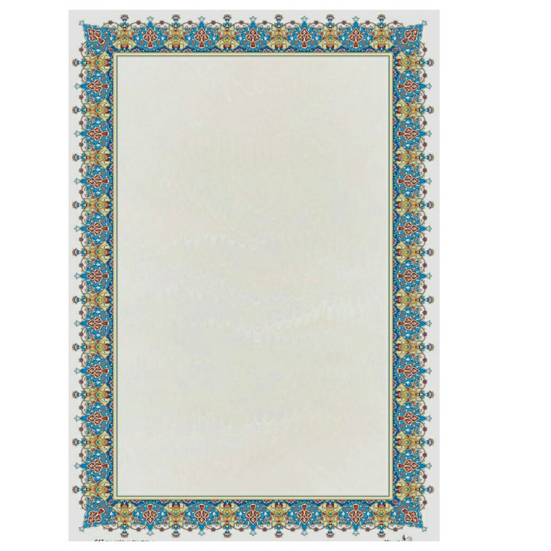 قیمت و خرید کاغذ تذهیب A4 کد 647 بسته 100 عددی