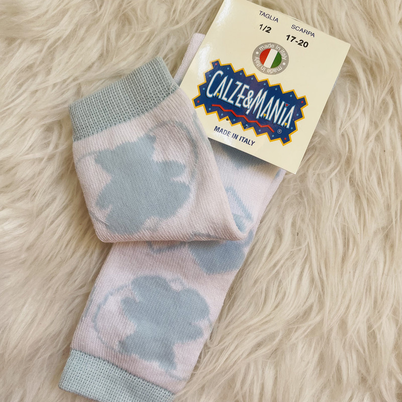 قیمت و خرید جوراب ساق بلند نوزادی سانتاگوستینو مدل 486486 قلبی