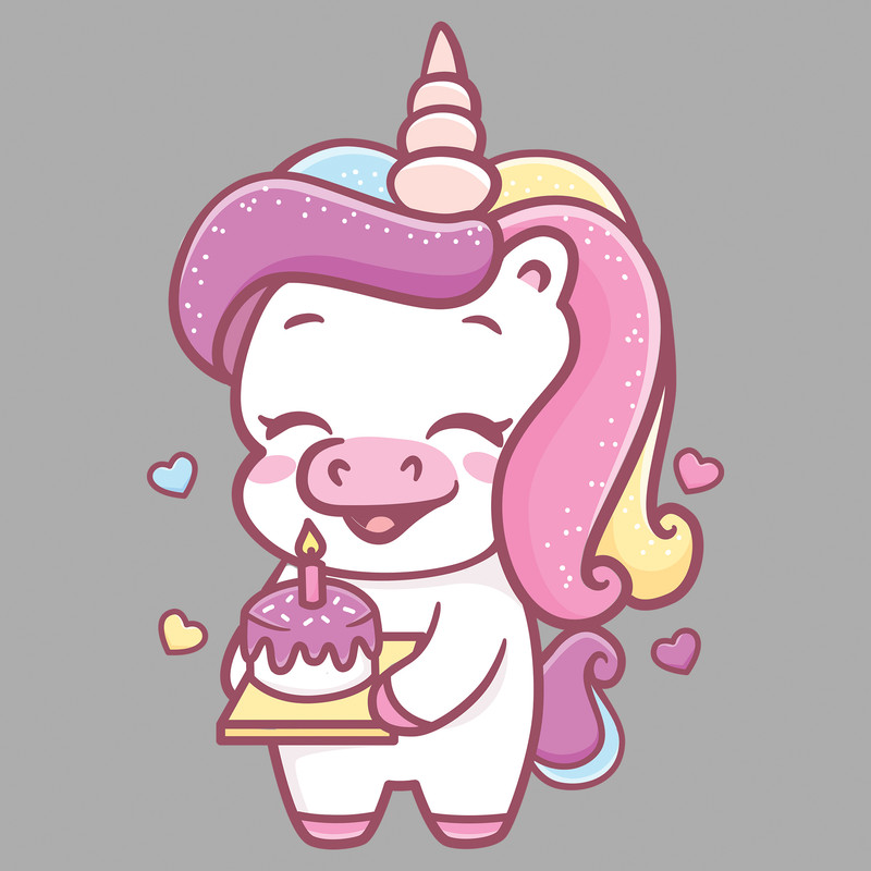 قیمت و خرید استیکر پارچه و لباس مدل dtf طرح یونیکورن کد H20.1015 مجموعه 3 عددی