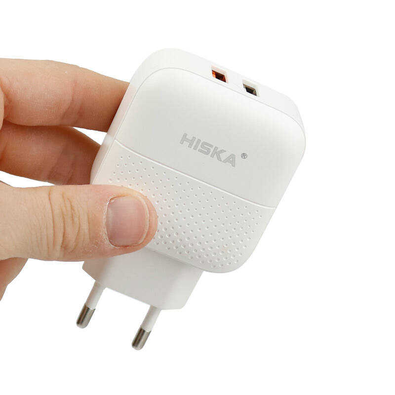 قیمت و خرید شارژر دیواری هیسکا مدل H-111Q به همراه کابل تبدیل USB-C