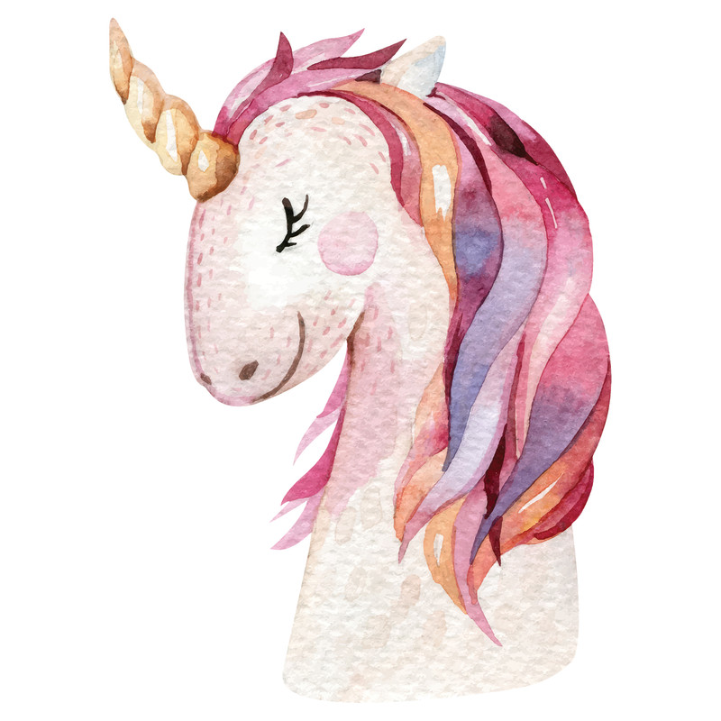 قیمت و خرید استیکر پارچه و لباس مدل dtf طرح یونیکورن کد H15.480 مجموعه 4 عددی