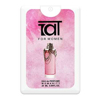 قیمت و خرید عطر جیبی زنانه تات مدل Womanity حجم 20 میلی لیتر