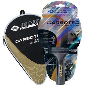 قیمت و خرید راکت پینگ پنگ دونیک مدل Carbotec 7000 به همراه کاور