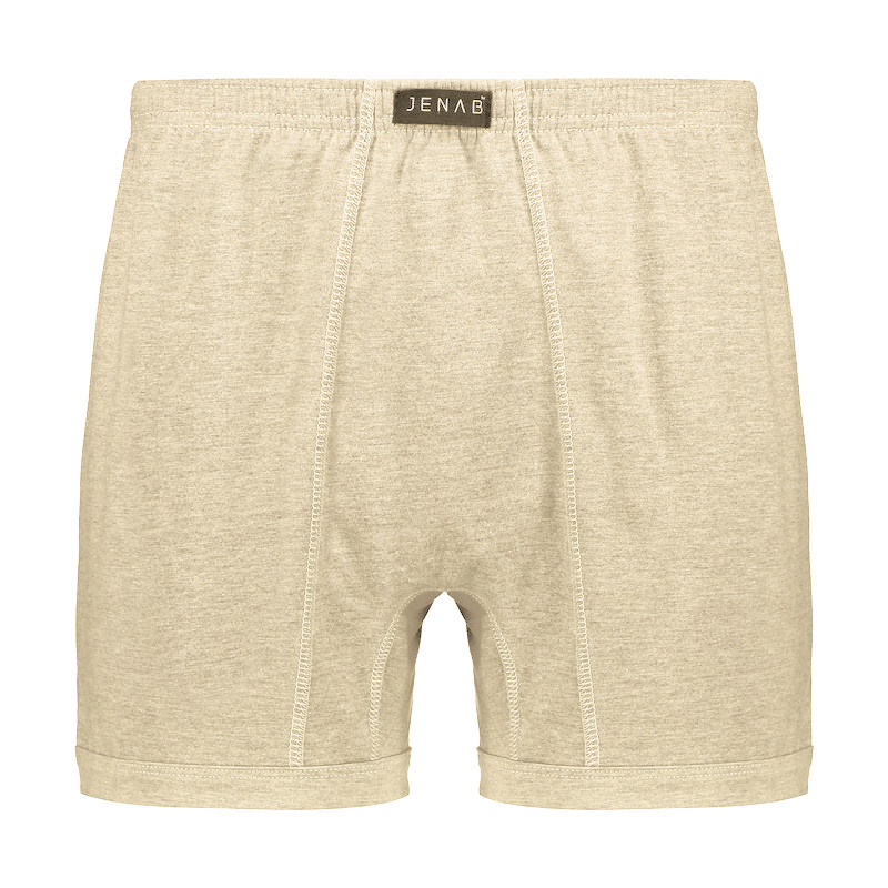 قیمت و خرید شورت مردانه جناب مدل پادار ملانژ کد mlnj رنگ کرم