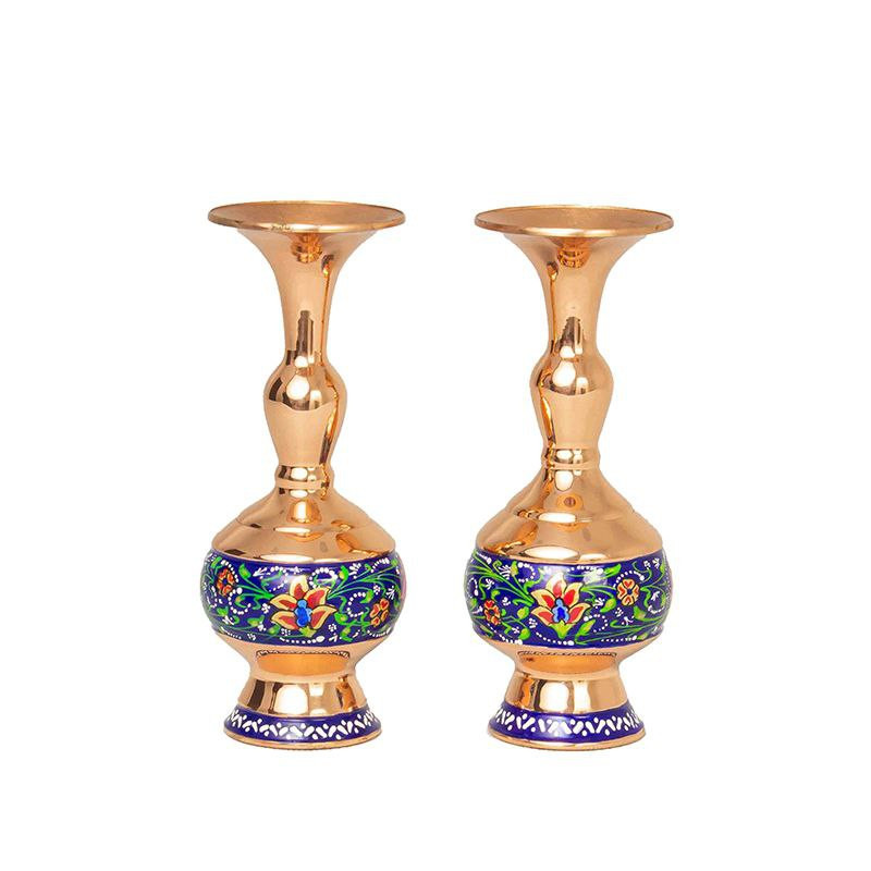 قیمت و خرید گلدان مسی طرح پرداز مدل JPS01 بسته 2 عددی