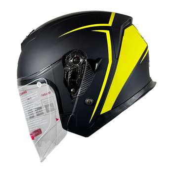 قیمت و خرید کلاه کاسکت دی ای وان مدل DA1 405 BLK-YELLOW