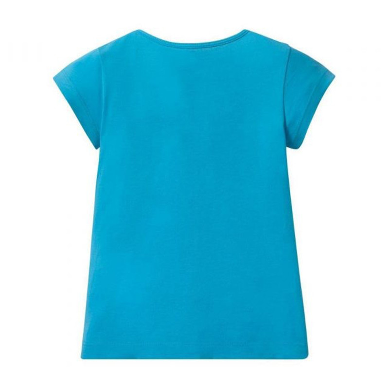 قیمت و خرید تی شرت آستین کوتاه دخترانه مدل SMURFS