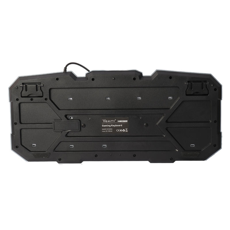 قیمت و خرید کیبورد و ماوس گیمینگ وریتی مدل V-KB6126GCW، سوییچ ممبران، Full-Size، نورپردازی LED RGB