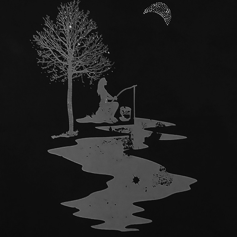 قیمت و خرید تی شرت آستین کوتاه زنانه مدل GIRL & TREE کد tmn-635 رنگ مشکی