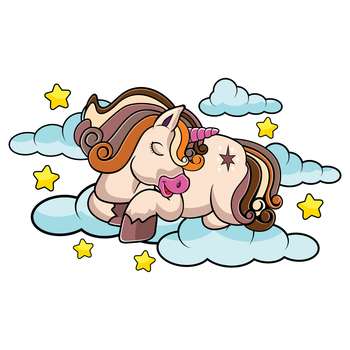 قیمت و خرید استیکر پارچه و لباس مدل dtf طرح یونیکورن کد H20.676 مجموعه 3 عددی