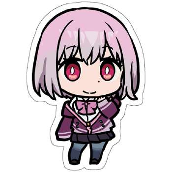 قیمت و خرید استیکر لپ تاپ مدل Akane Chibi
